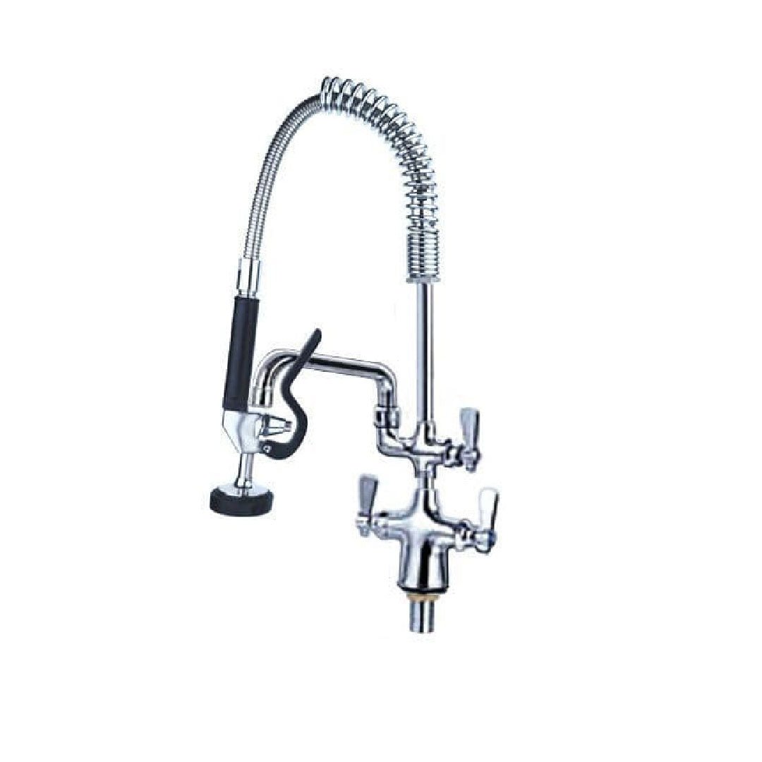 Commercial Mini Mono Inlet Pre Rinse Spray Arm With Bowl Filler Tap ...